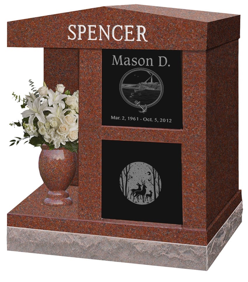Cremation Monuments for Ashes | Michigan Headstones