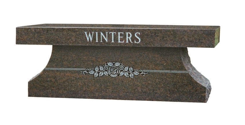 Custom Memorial Benches for Graves | Michigan Headstones