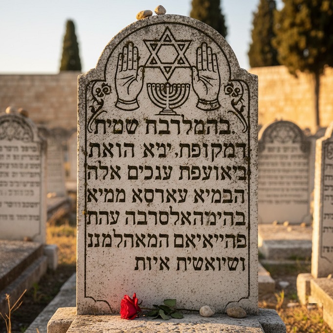 Understanding Jewish Headstones: Hebrew & Symbols